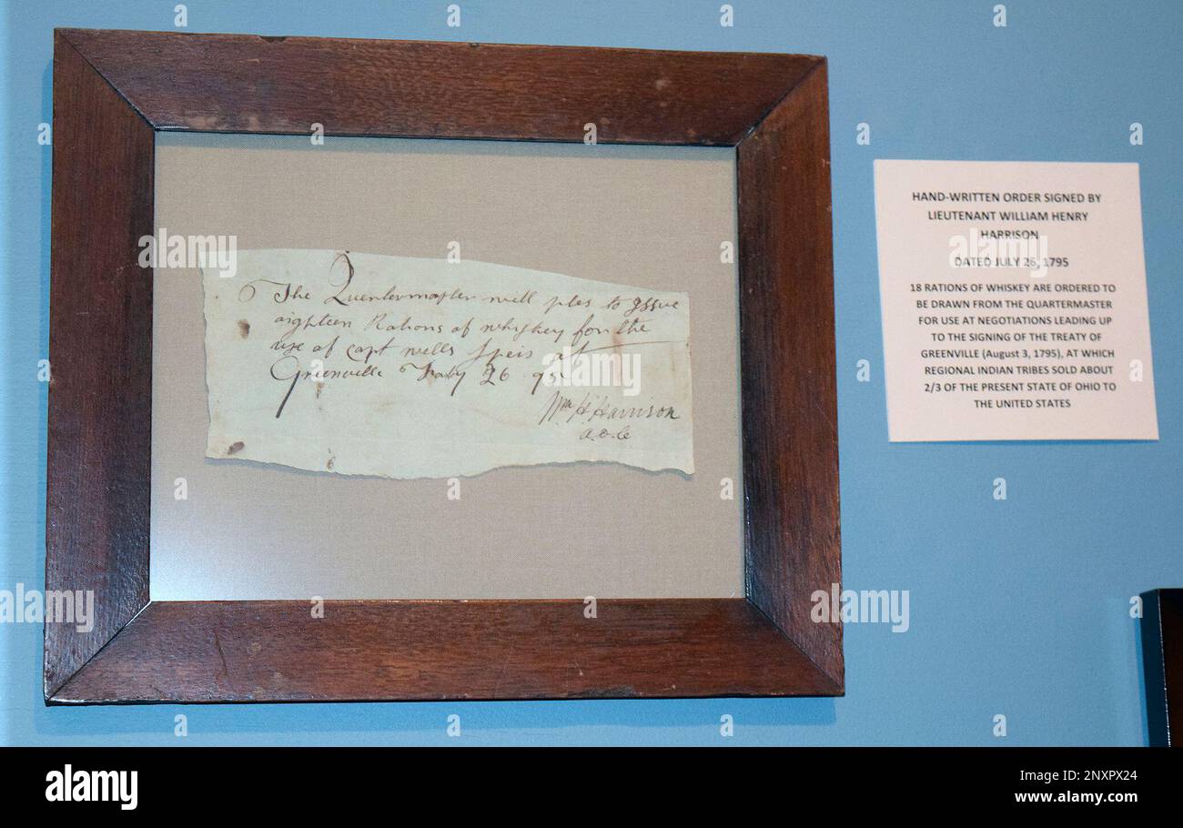 This undated photo shows a handwritten order issued by then Lt. William ...