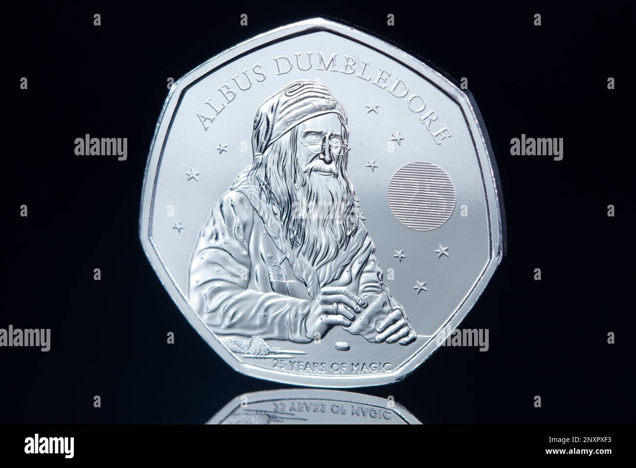 The first King Charles III 50p coin of 2023 featuring Professor Albus ...