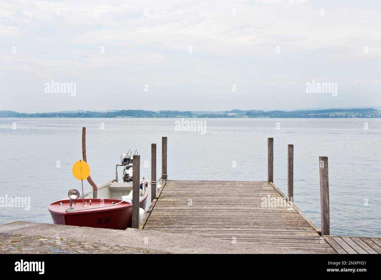 Switzerland, Canton Zug, Zug, Zug lake Stock Photo - Alamy