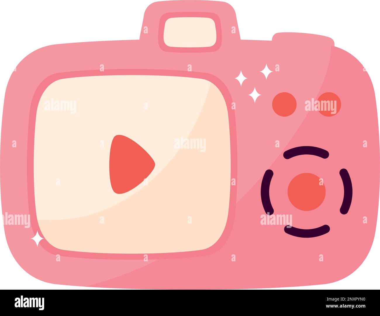 pink camera design Stock Vector Image & Art - Alamy