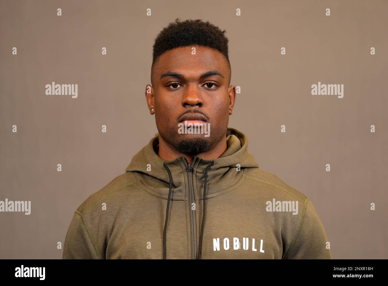 Mississippi wide receiver Jonathan Mingo poses for a portrait at the ...