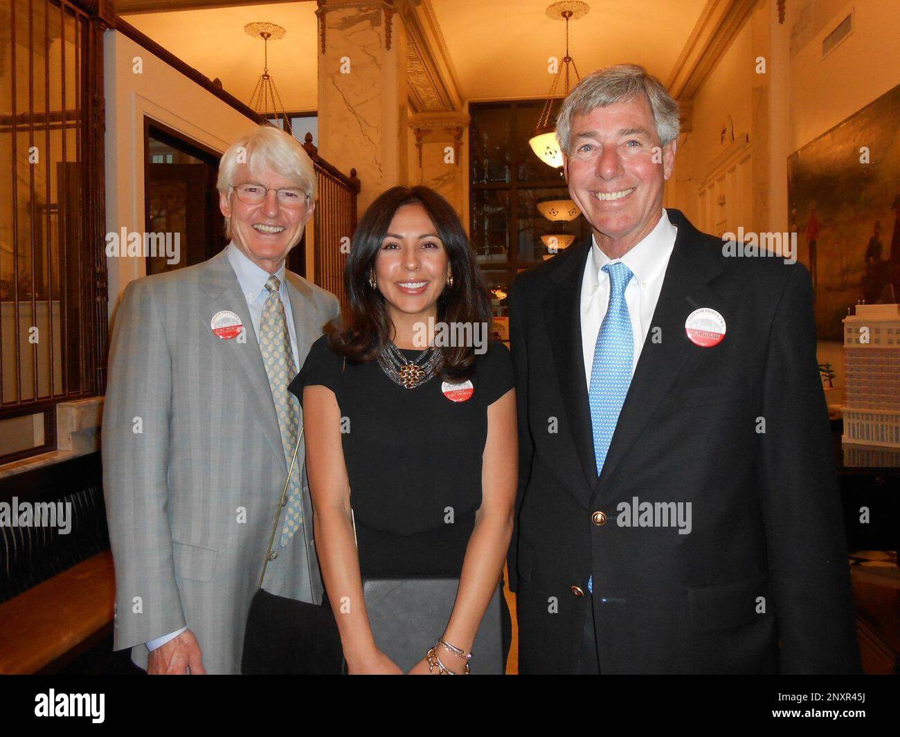 Ed Bass, Sasha Camacho and Bill Meadows pose for a photo. (Star ...