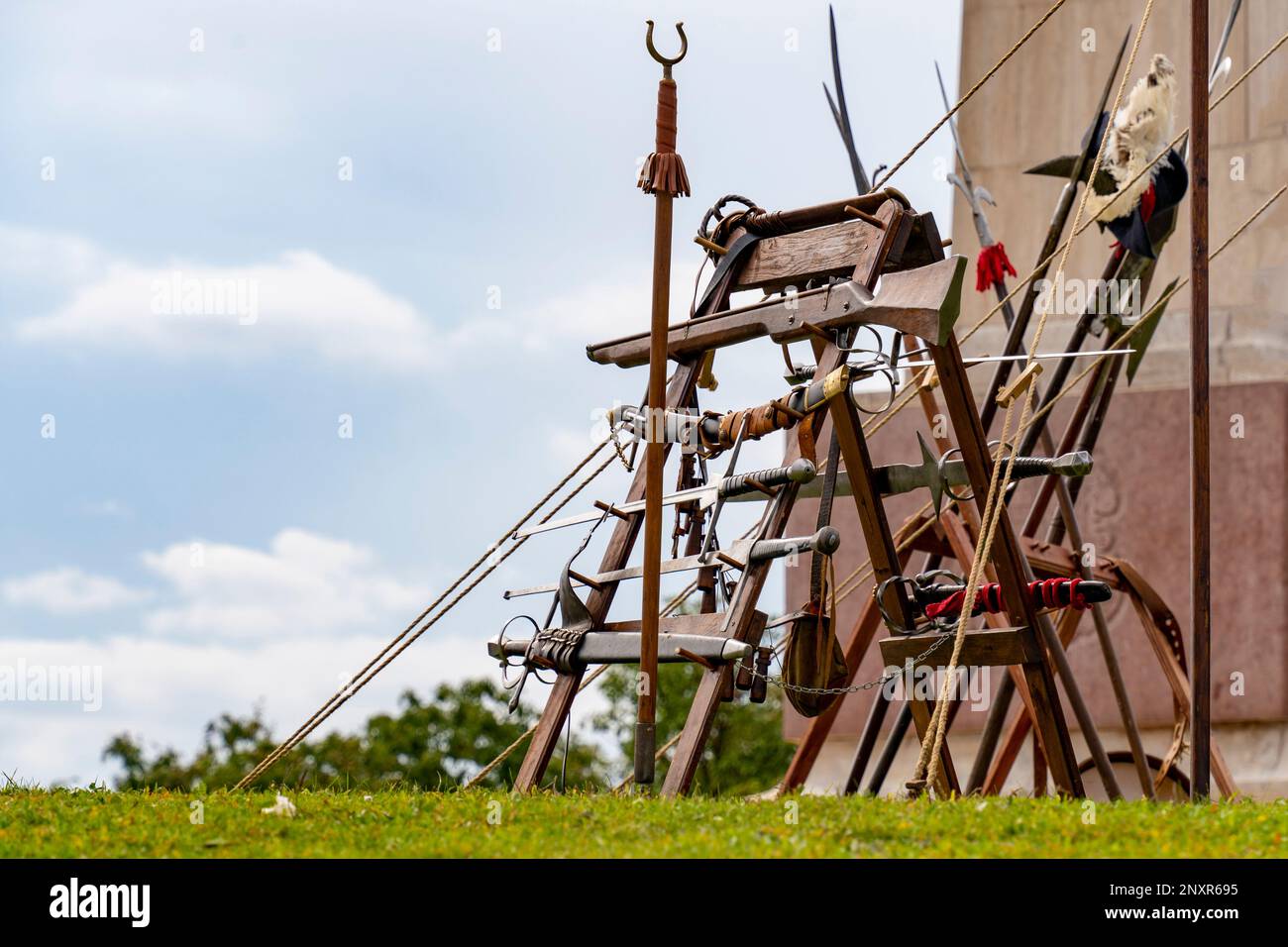 Old fashioned weapons hi-res stock photography and images - Alamy