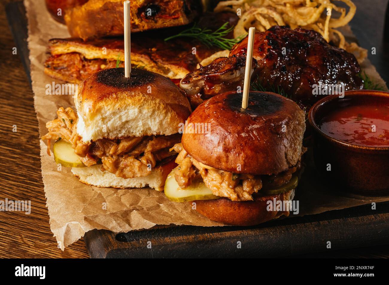 Food in restrain. Restaurant menu Stock Photo - Alamy