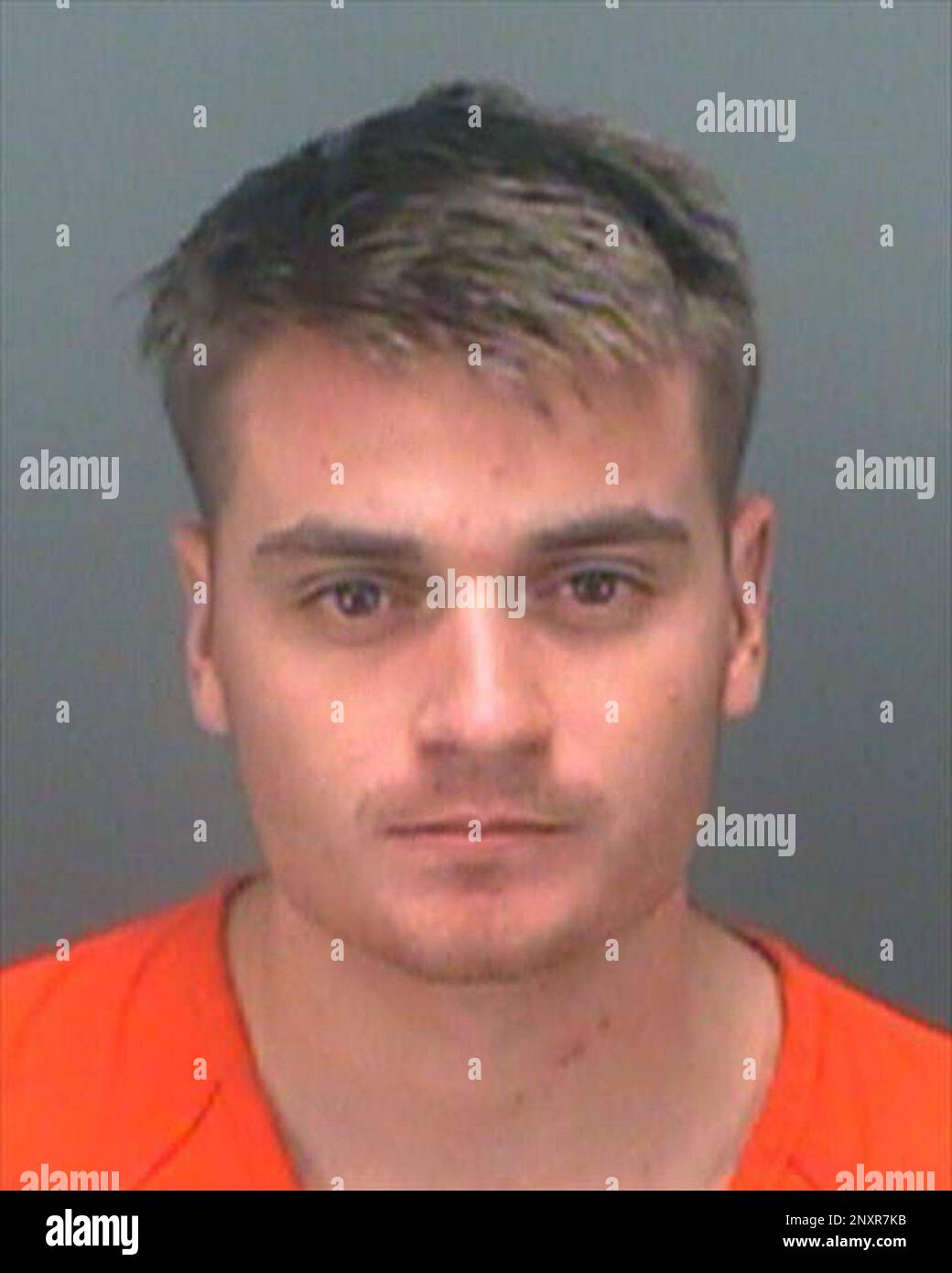 FILE - This undated file booking photo provided by Pinellas County Sheriff's Office shows ...