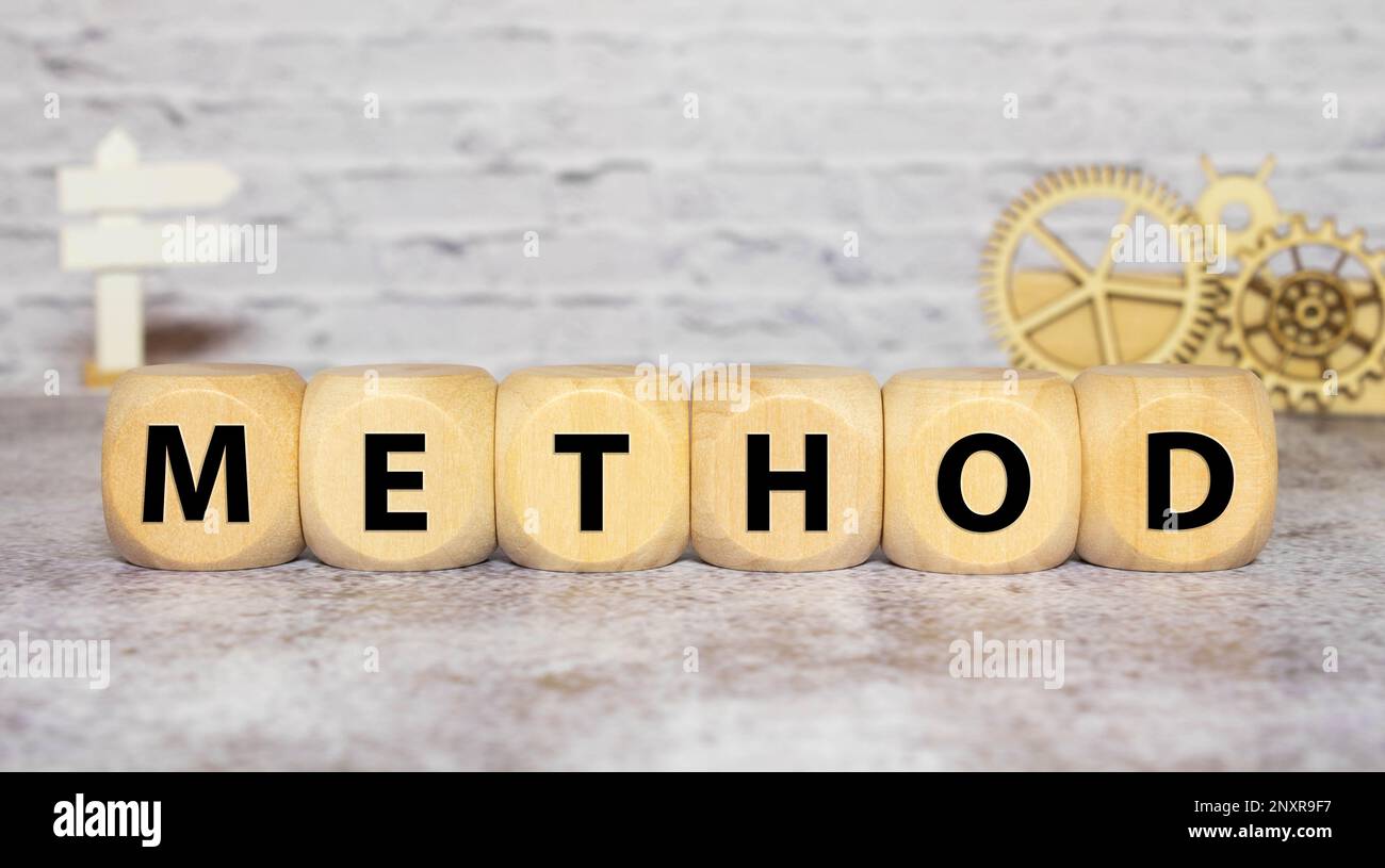 Abstract method text hi-res stock photography and images - Alamy
