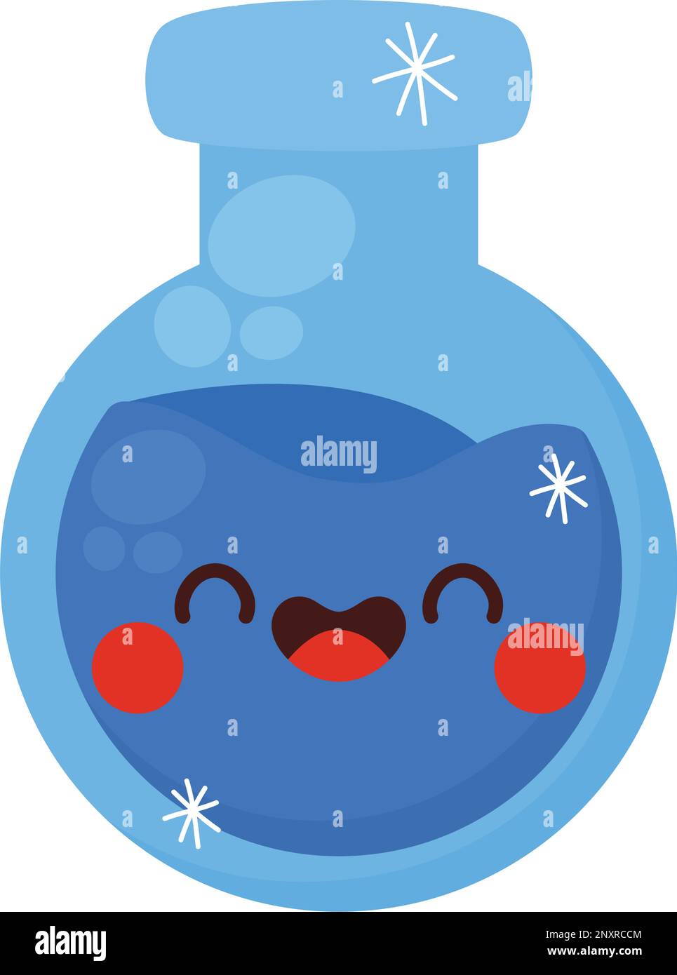 kawaii test tube Stock Vector Image & Art - Alamy