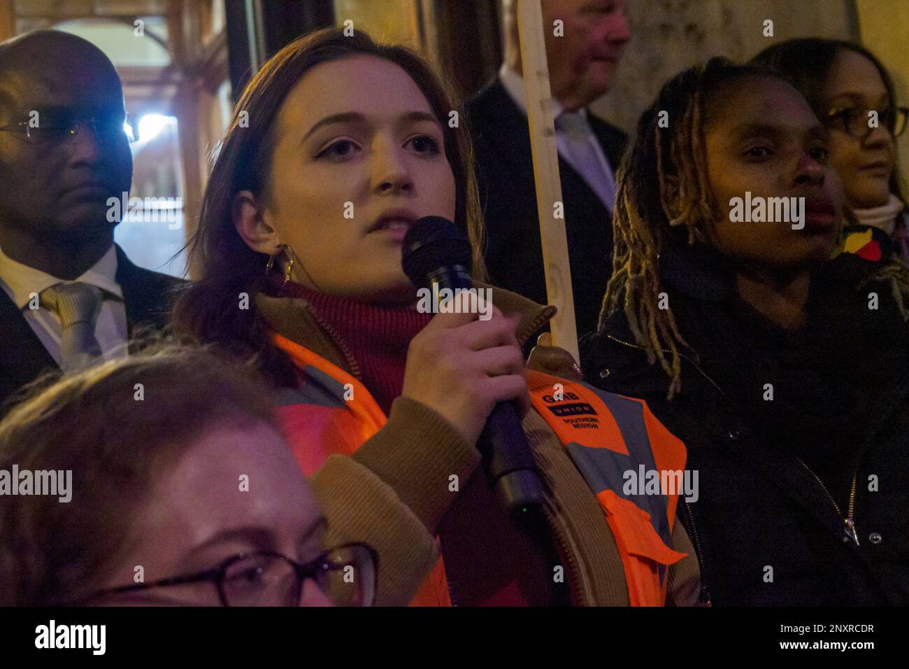 Croydon council protest hi-res stock photography and images - Alamy