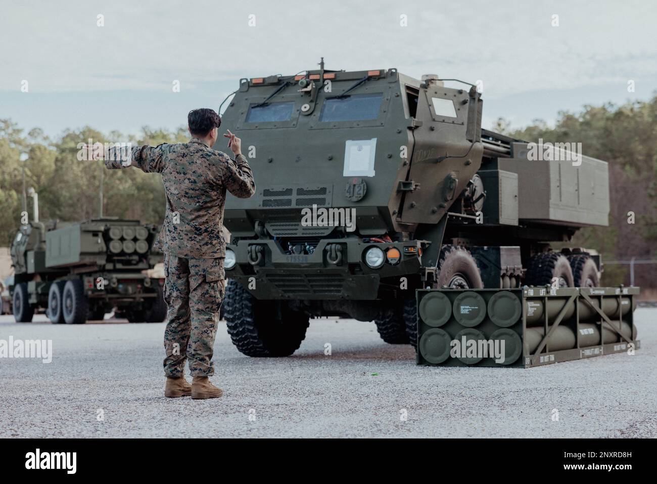 U.S. Marine Corps Sgt. Jesus Bustamante, a Houston, Texas, native and a ...