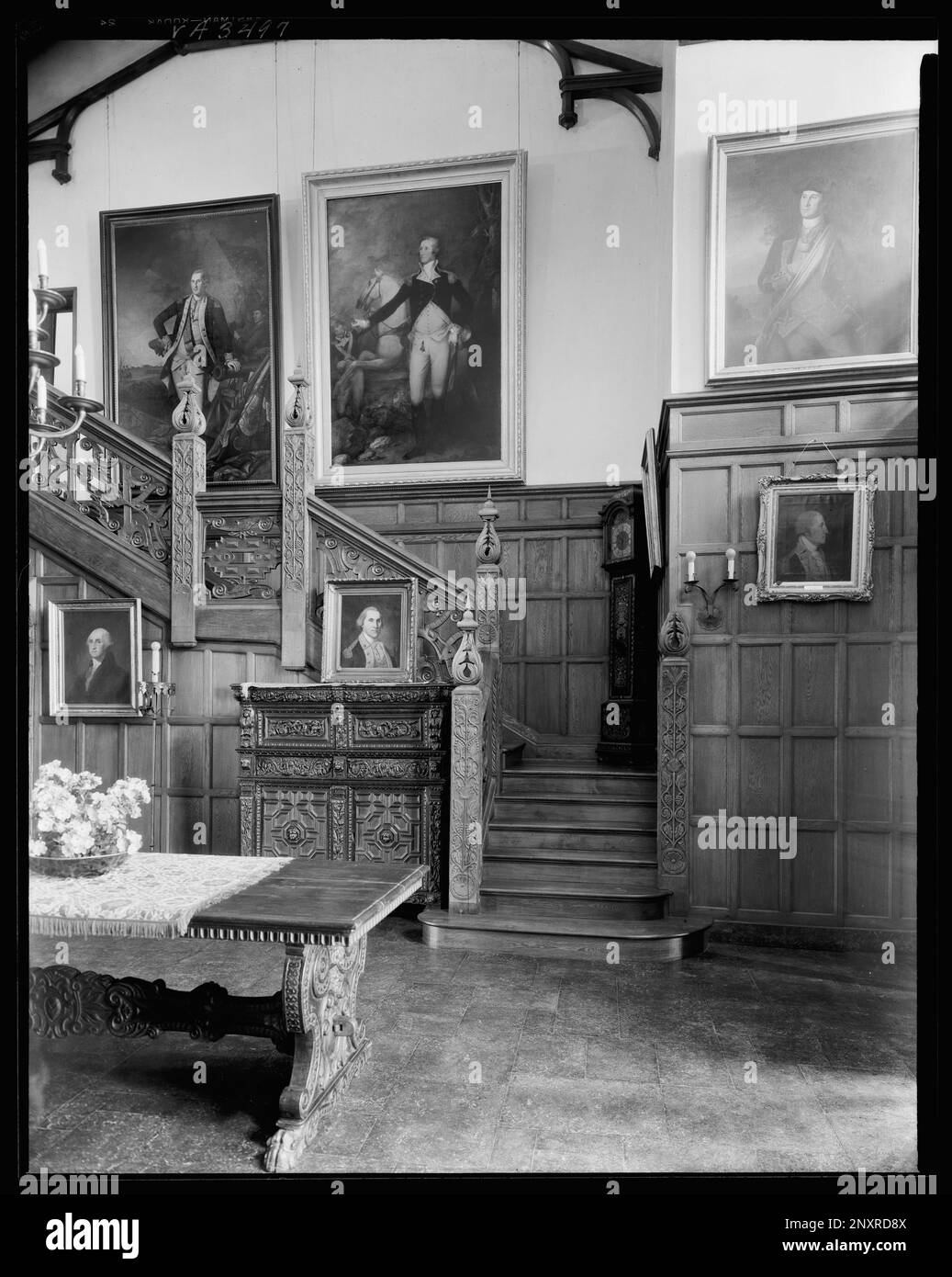 Virginia House, Great Hall, Richmond, Henrico County, Virginia ...