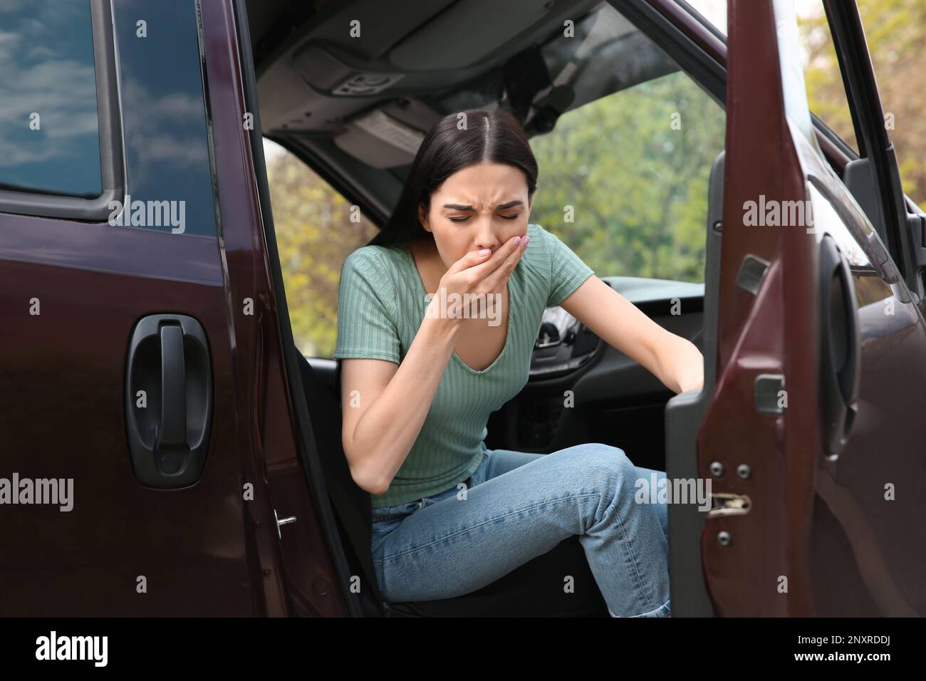 Carsickness hi-res stock photography and images - Alamy