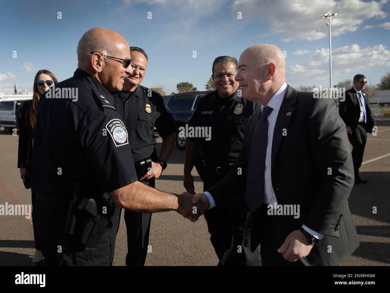 U.S. Department of Homeland Security Secretary Alejandro N. Mayorkas ...