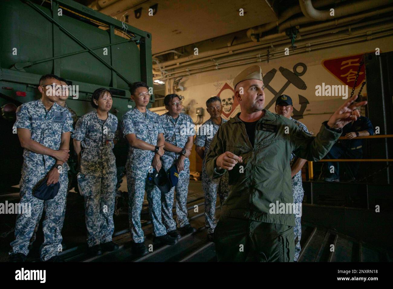 SINGAPORE (Jan. 9, 2023) Senior Chief Information Systems Technician ...