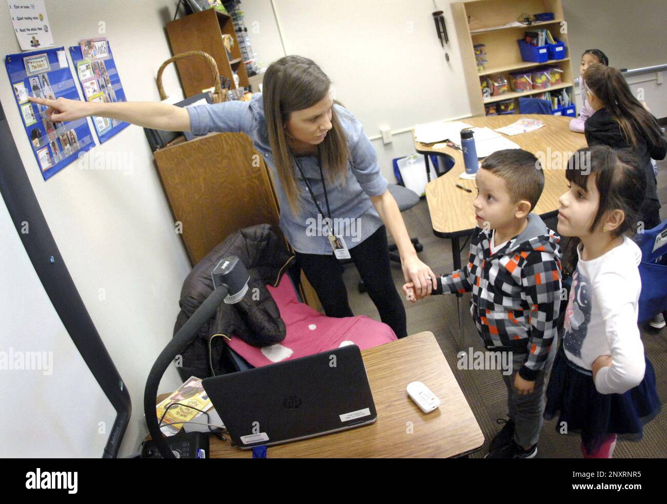 This photo taken Nov. 29, 2017, shows Jeanette Myhre Elementary School ...