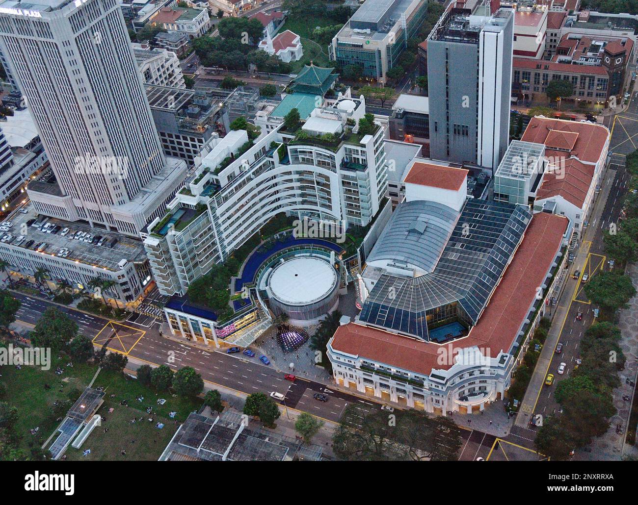 Aerial of Capitol Piazza ; Eden Residences Capitol ; The Patina; The ...