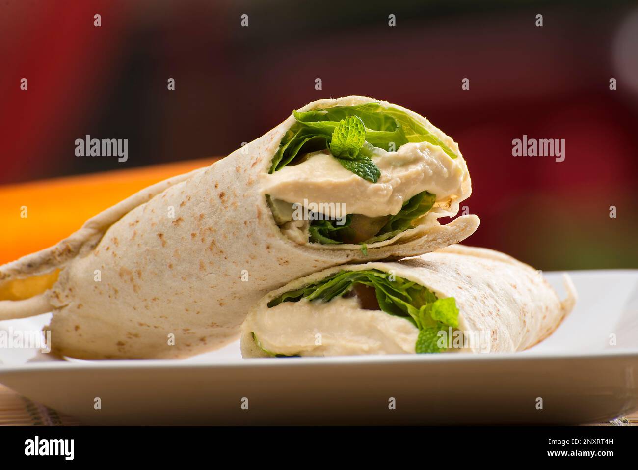 hommos, dried curd , coalhada lafeh arab food Mediterranean Stock Photo ...