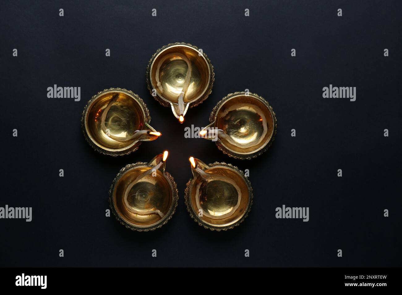 Diwali flat design hi-res stock photography and images - Alamy