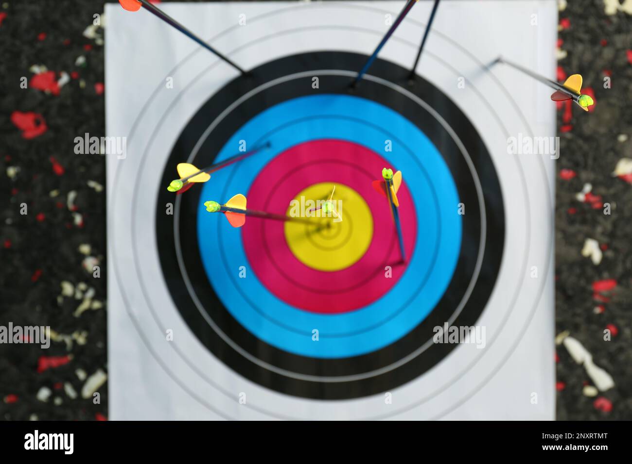 Many arrows hi-res stock photography and images - Alamy