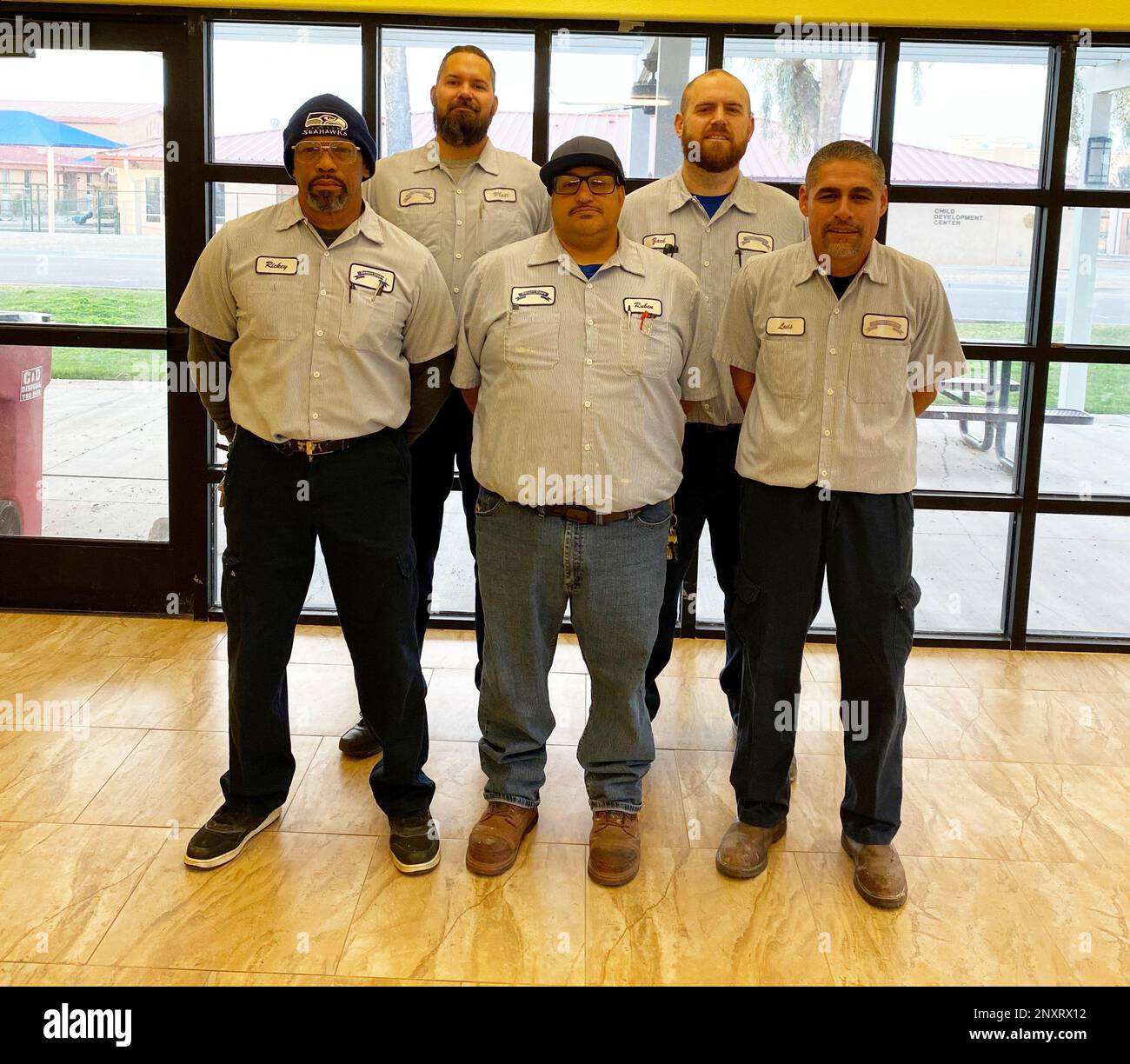 The housing team is made up of 10 employees: two grounds maintenance ...