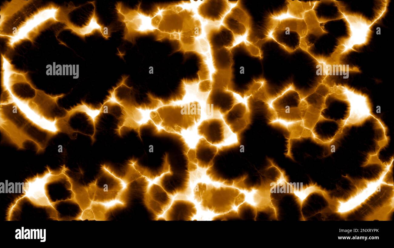 Orange and green background. Motion.Bright burning colors burn with ...