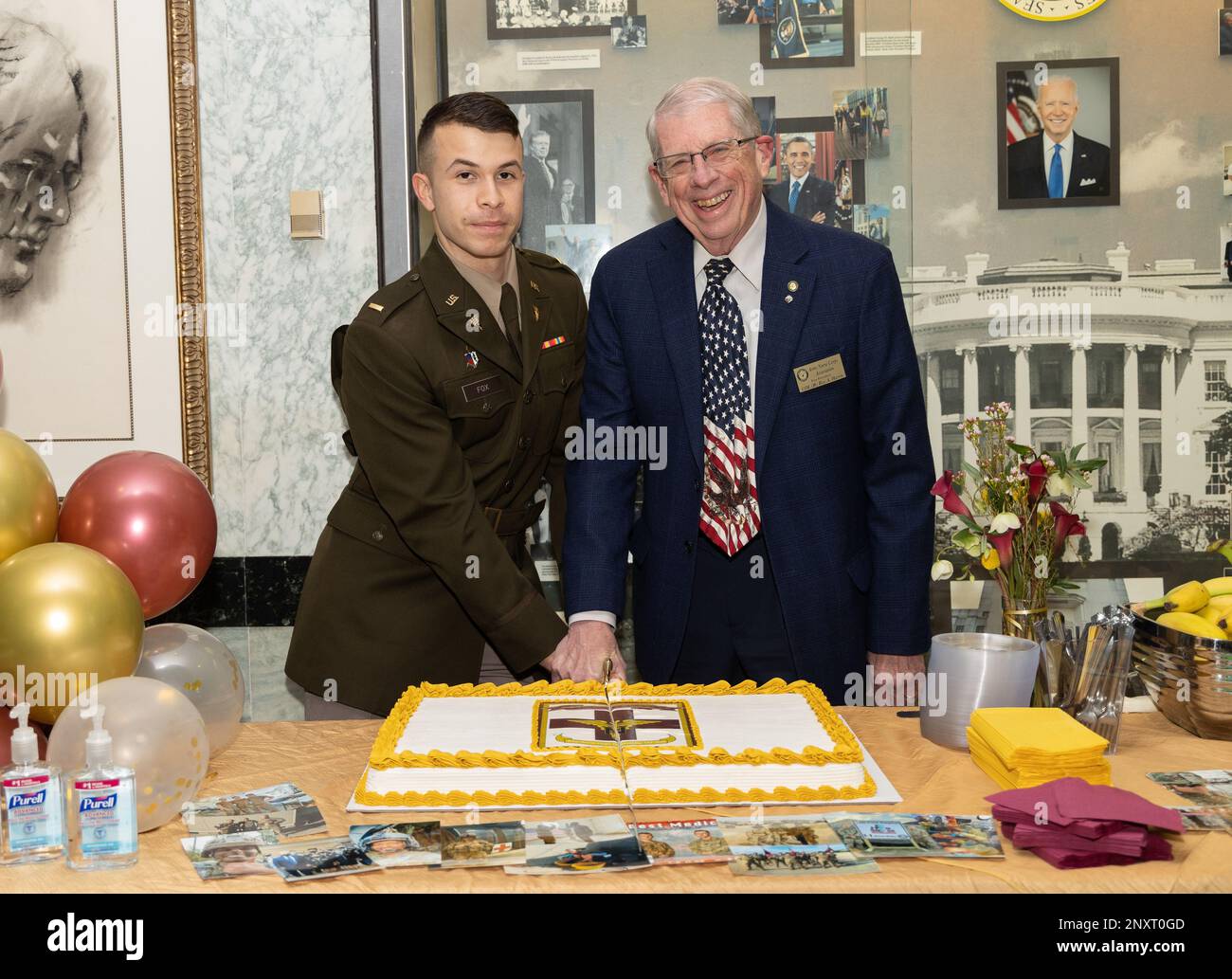 Bethesda, Maryland (Feb. 02, 2023) U.S. Army 2nd Lt. Jacob Fox and ...