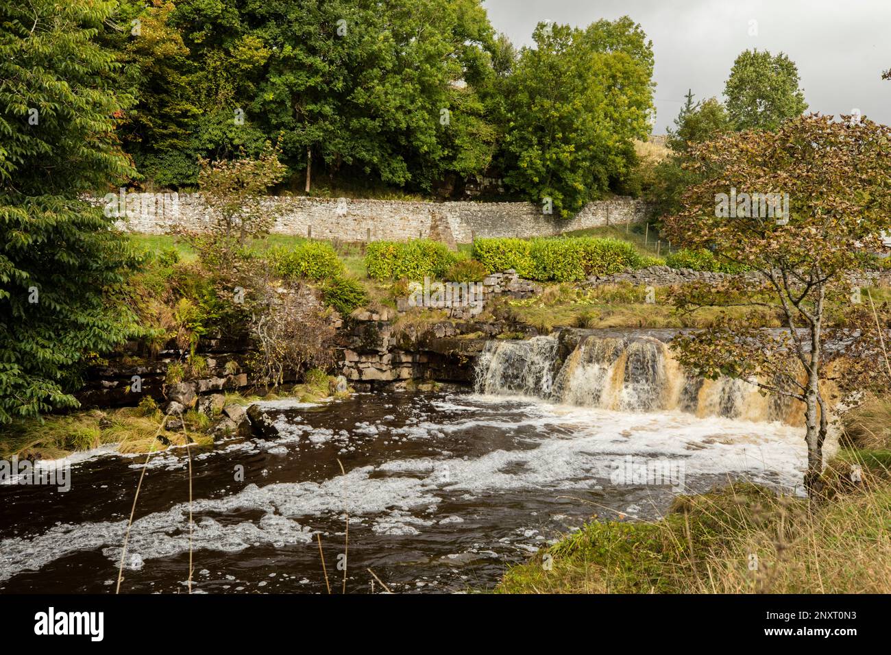 Seven Sisters waterfall on the River Nent between Alston and Nenthead ...
