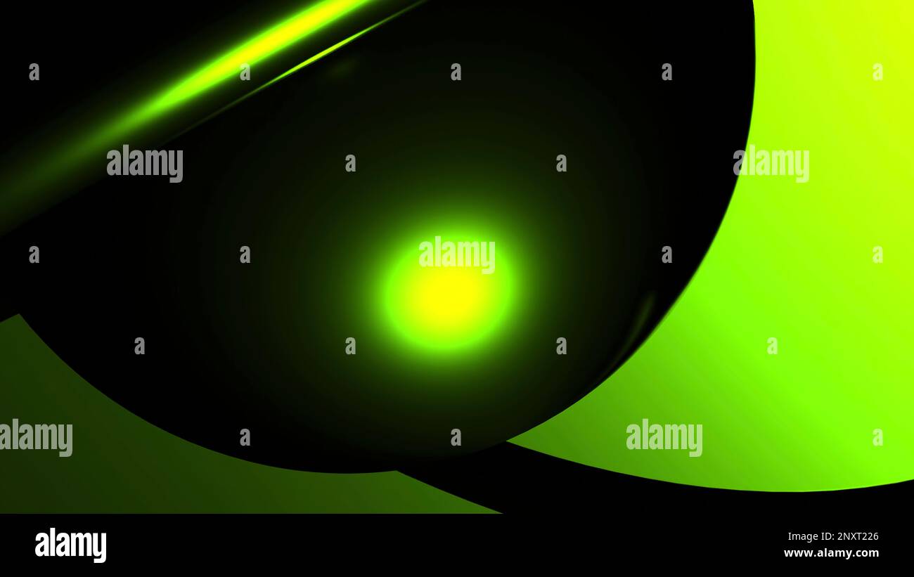 3d metal ball with rotating rings. Design. Stylish 3D animation with ...