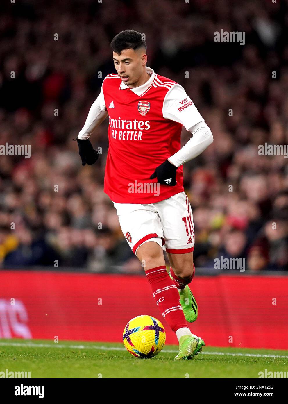 Arsenal's Gabriel Martinelli during the Premier League match at ...