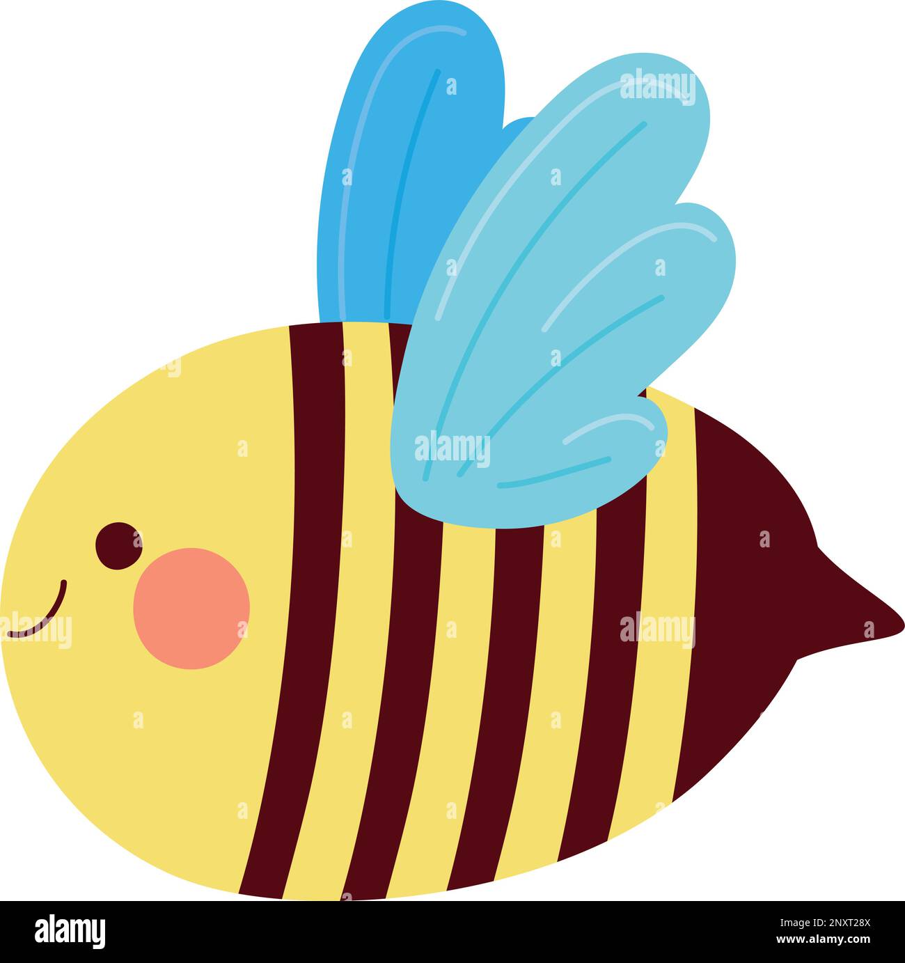 cute bee design Stock Vector Image & Art - Alamy