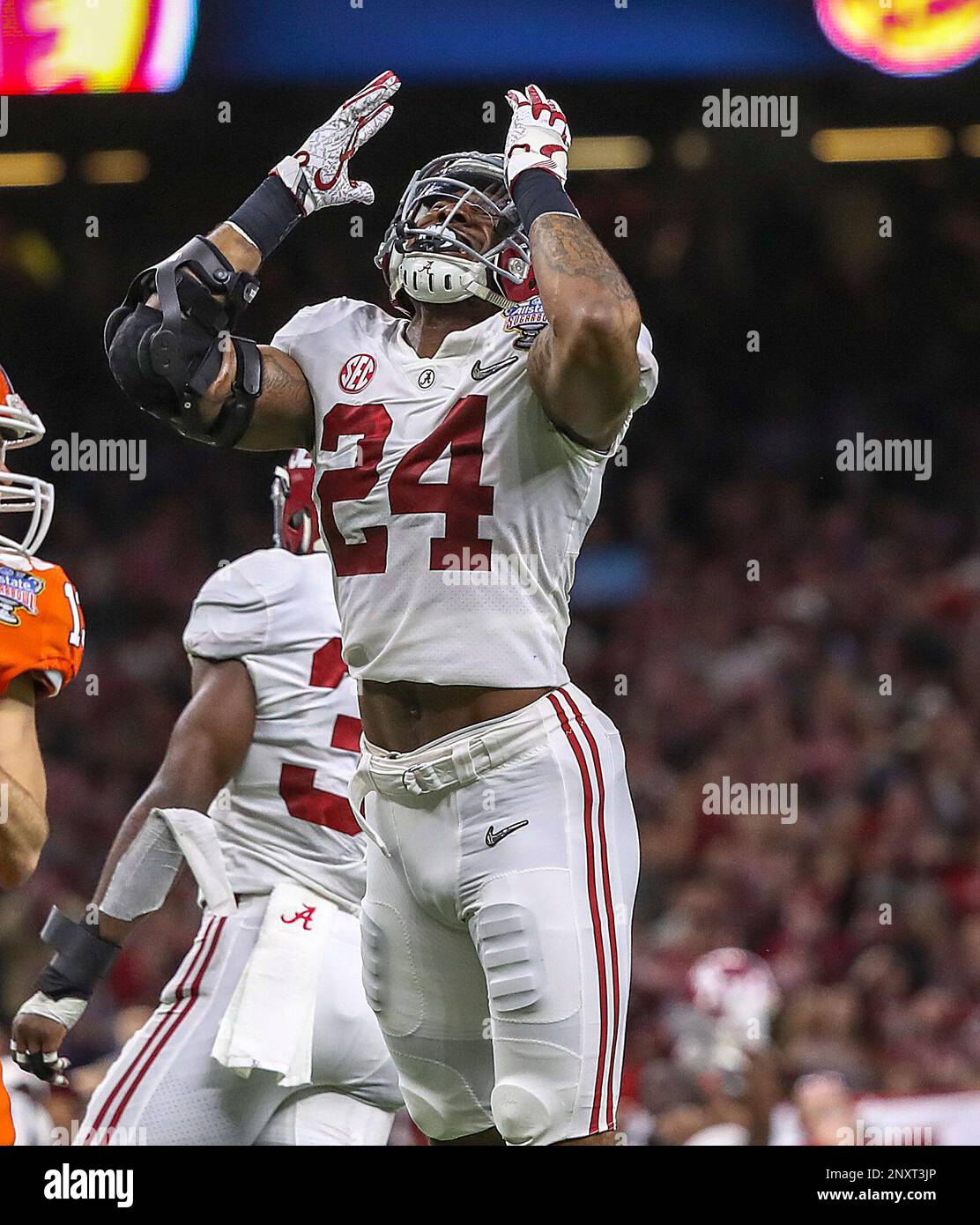 January 1, 2018: Alabama Crimson Tide linebacker Terrell Lewis (24 ...