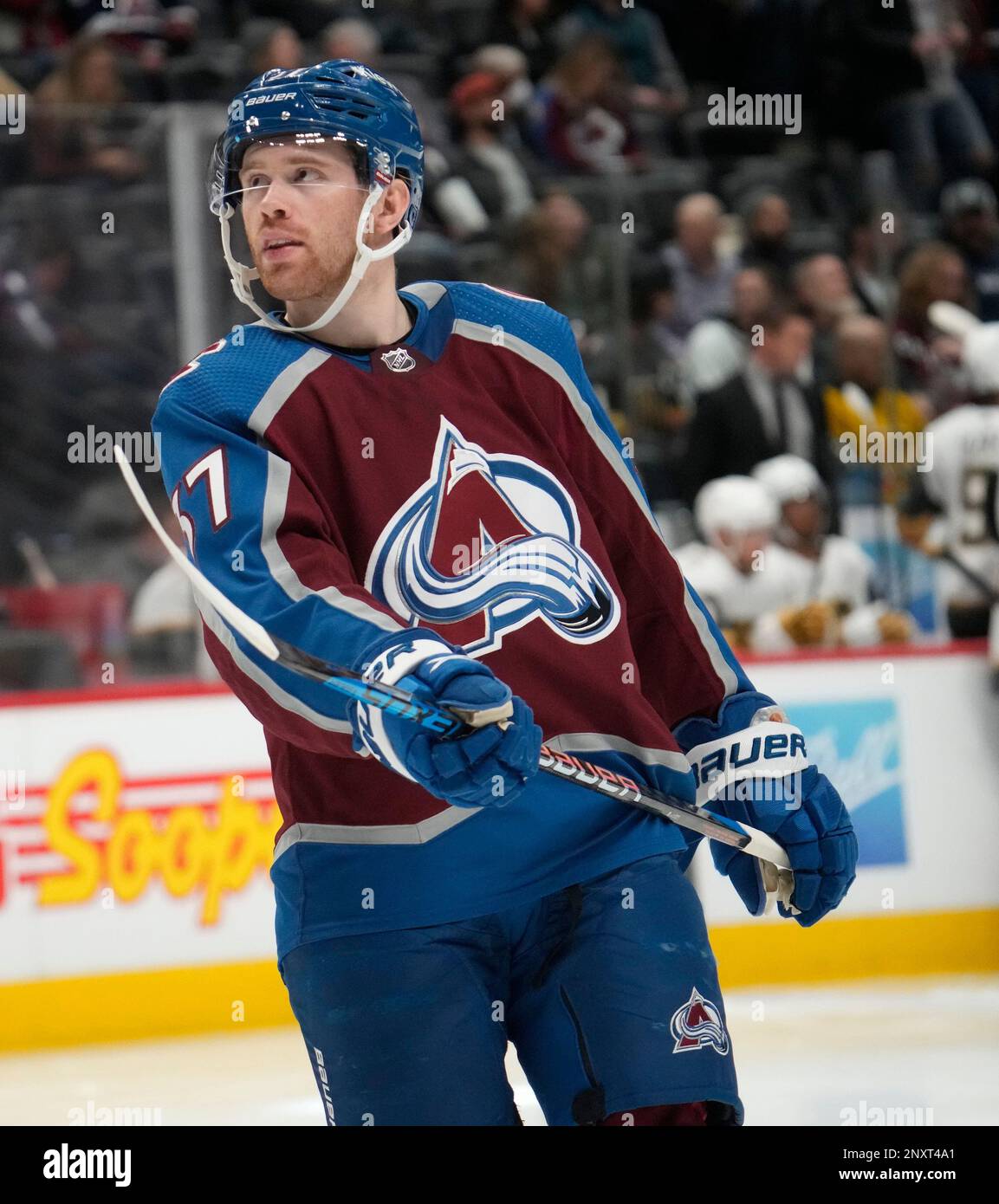 Colorado Avalanche left wing J.T. Compher (37) in the second period of ...