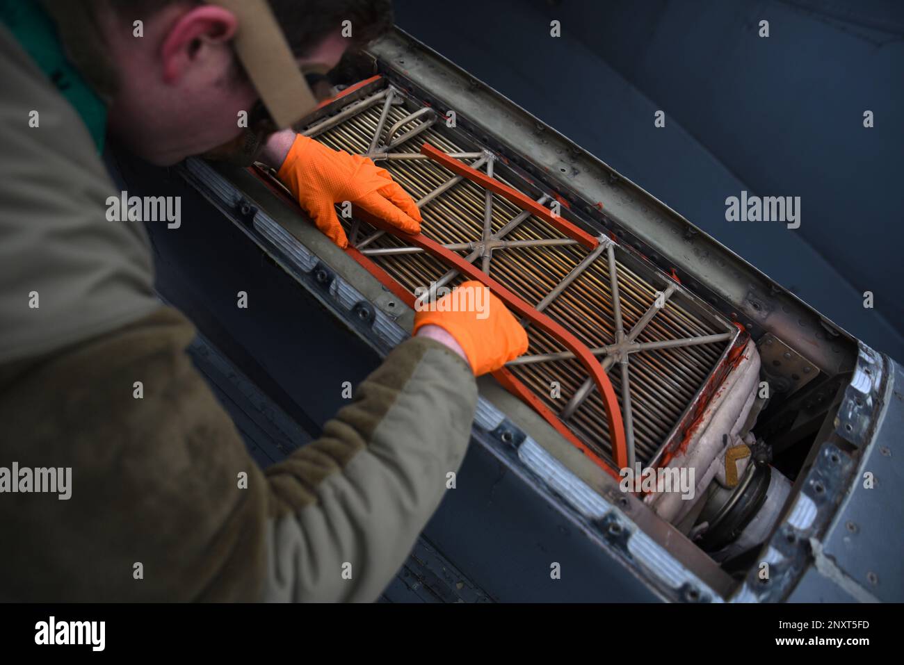 U.S. Air Force Airman 1st Class Travis Miller, electrical and ...
