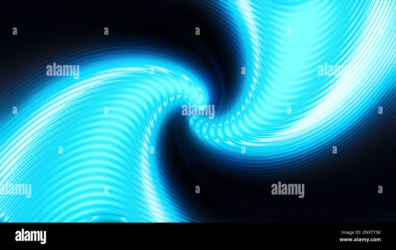 Animation of bright swirling stream of energy. Motion. 3D swirling flow ...