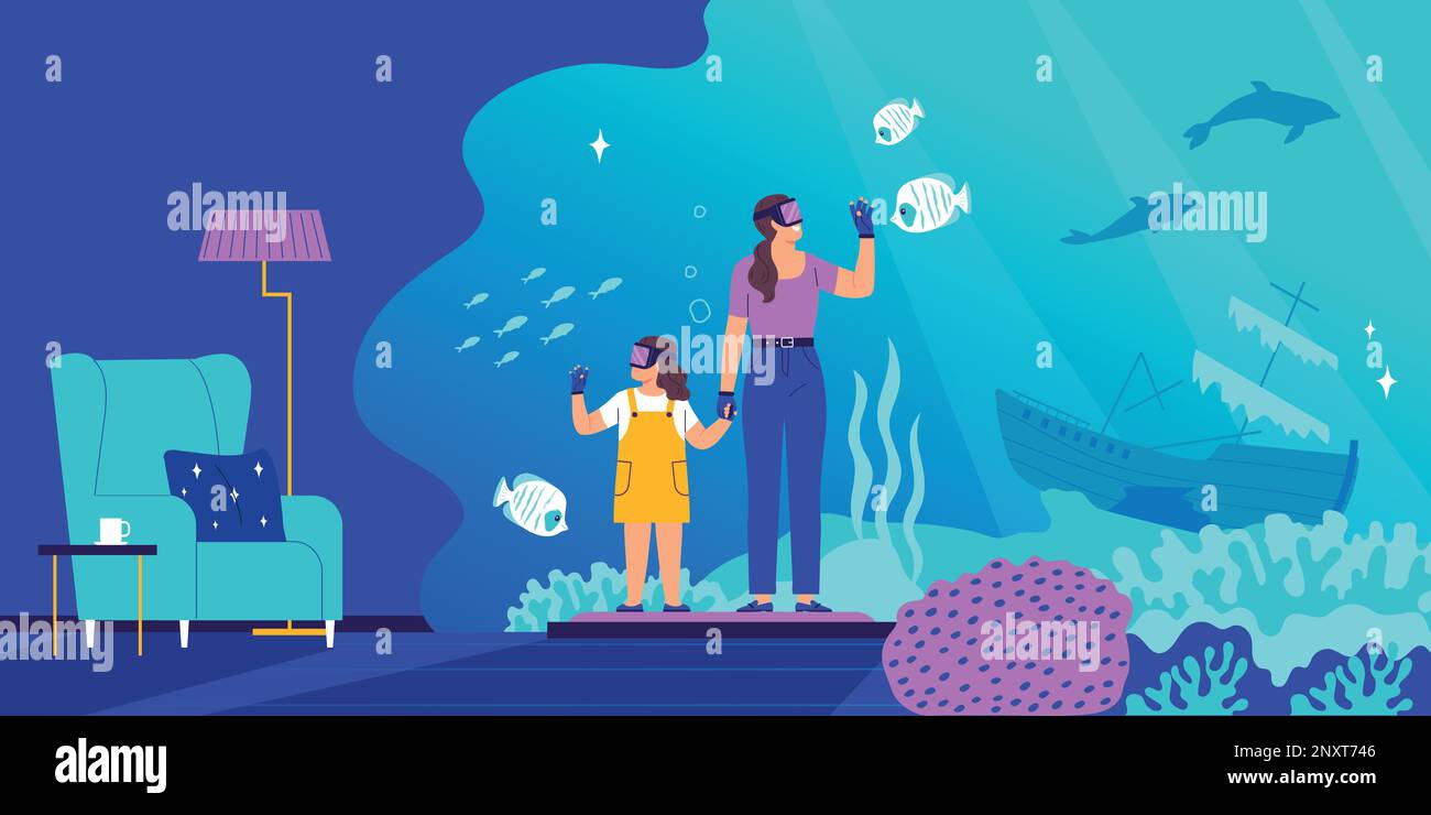 Graphic immersion Stock Vector Images - Alamy