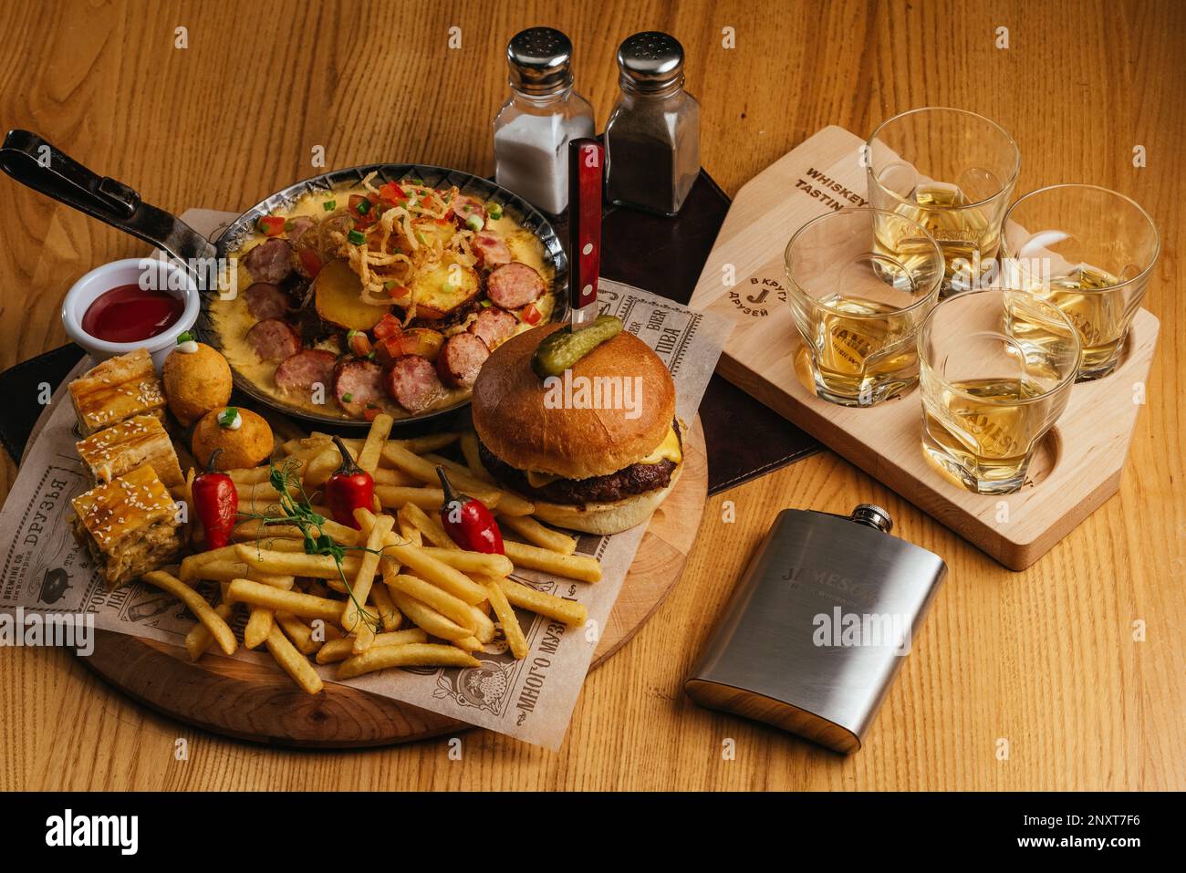Food in restrain. Restaurant menu Stock Photo - Alamy