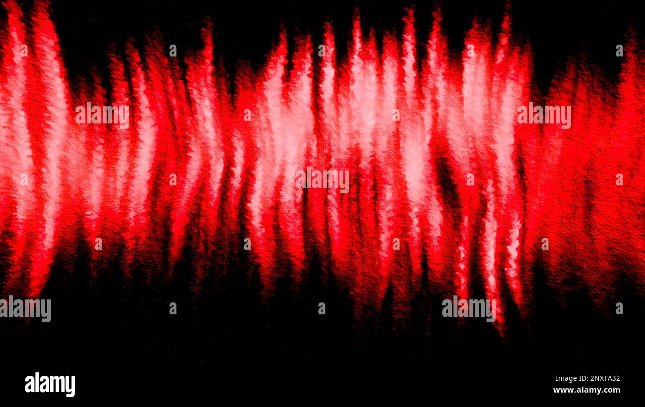 Silver and red stripes. Motion. Colored patterns moving in different ...