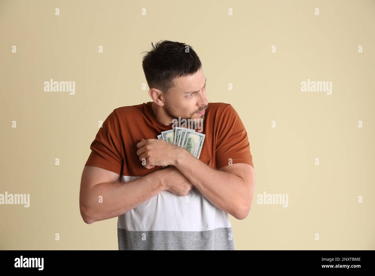 Greedy man hi-res stock photography and images - Alamy