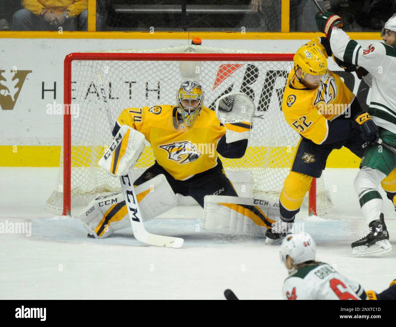 December 30, 2017; Nashville TN, USA Nashville Predators goalie Juuse ...