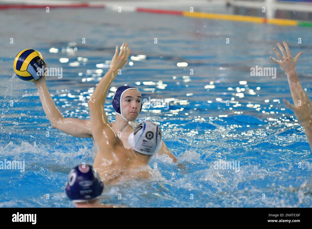 Valerio Rizzo (Rari Nantes Savona) during the LEN Euro Cup waterpolo ...