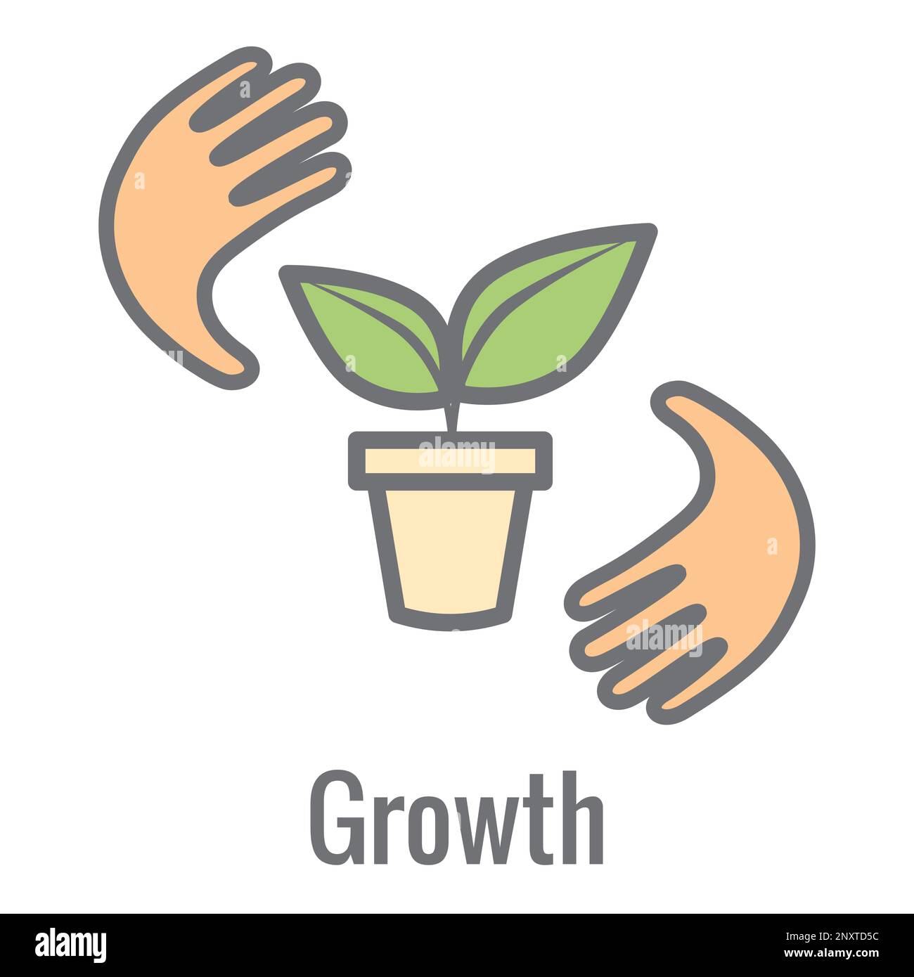 Core Values Icon With Value Driven Icon Describing Aspect Of Core