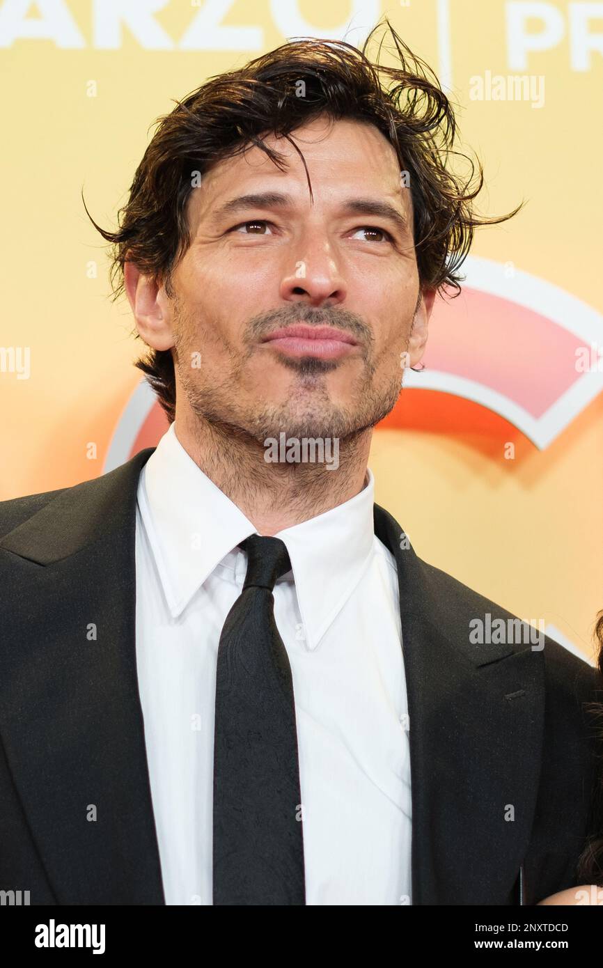Madrid, Spain. 01st Mar, 2023. Andrés Velencoso attends the photocall ...