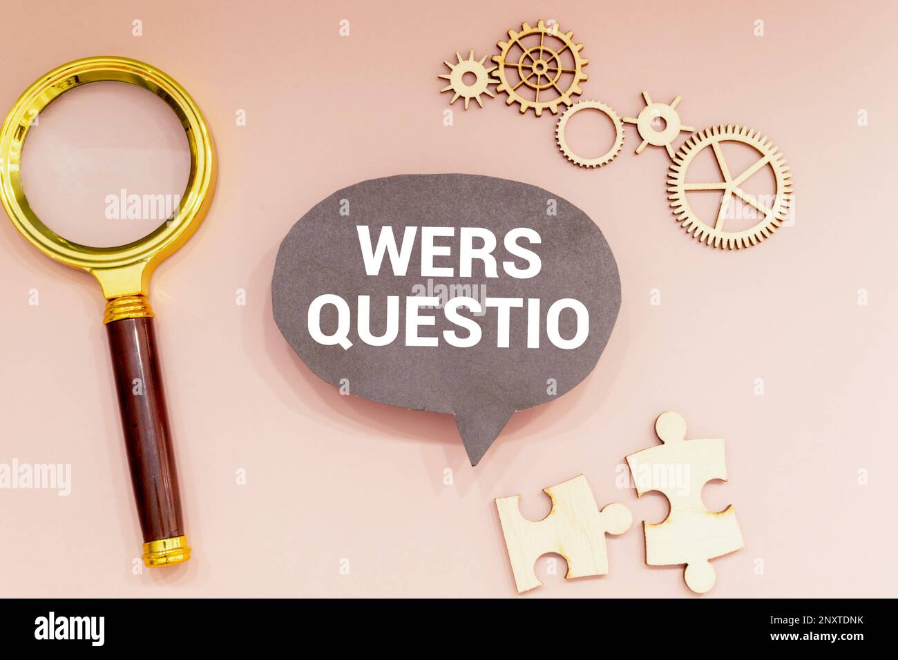 Job interview question mark hi-res stock photography and images - Alamy