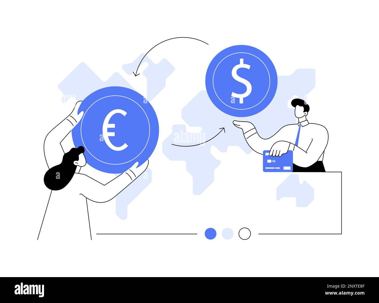 Currency exchange abstract concept vector illustration Stock Vector ... Currency exchange abstract concept vector illustration Stock Vector ...