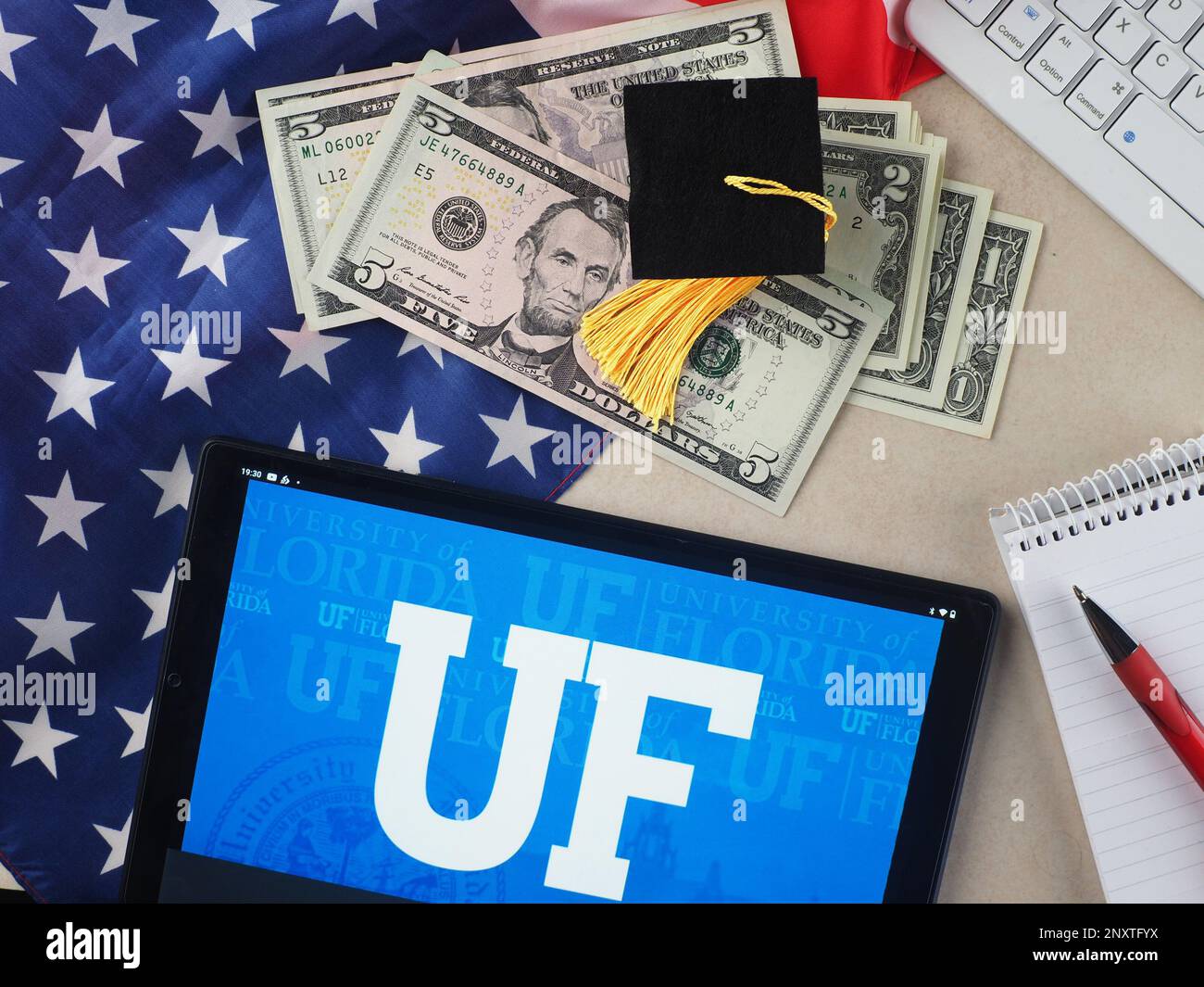 University of florida logo hi-res stock photography and images - Alamy