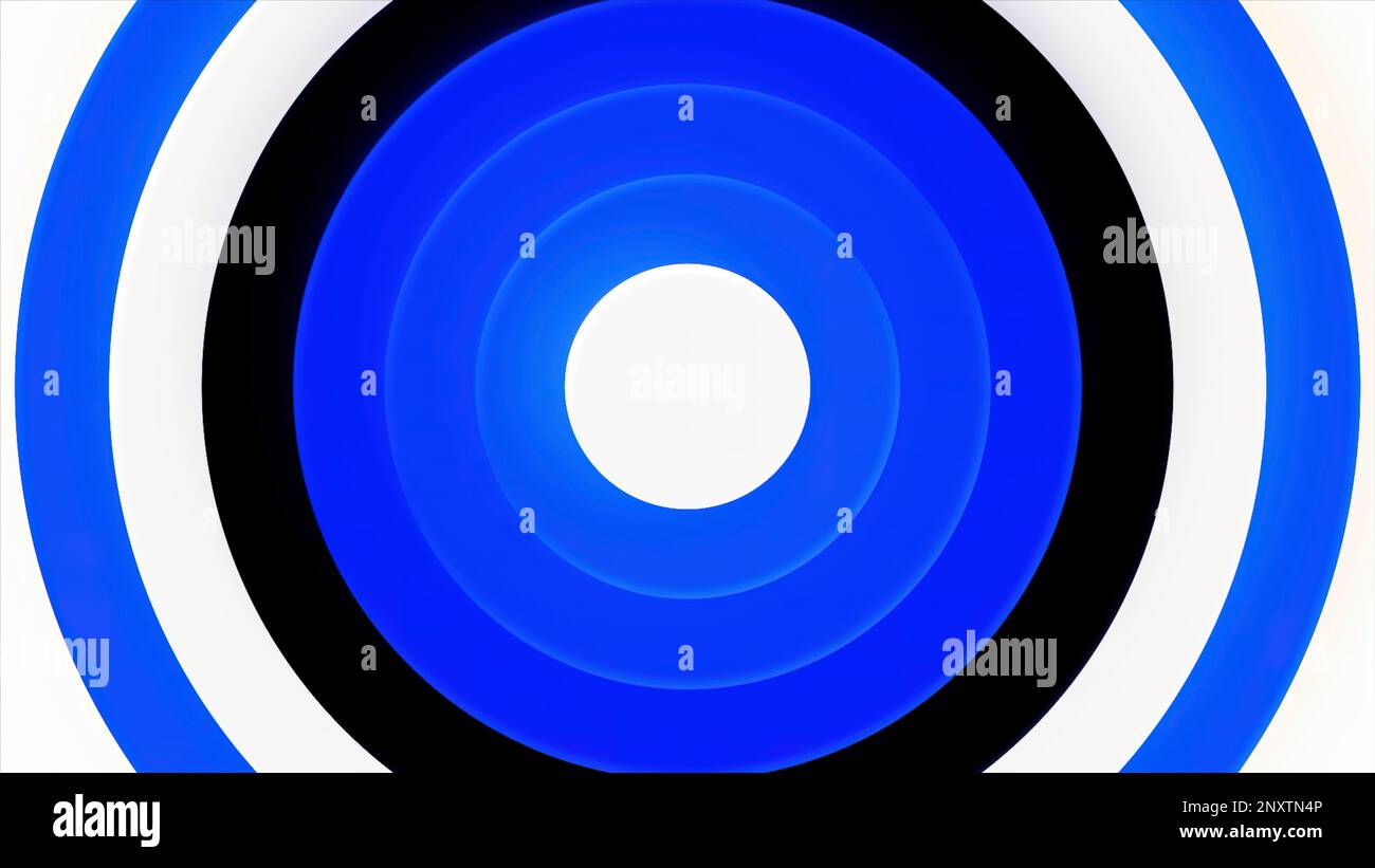 Blue and pink circles. Motion.Circles of different sizes in the ...