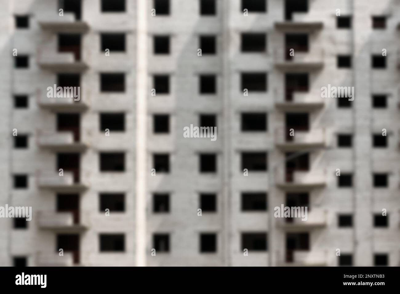 Unfinished building blurred background hi-res stock photography and ...