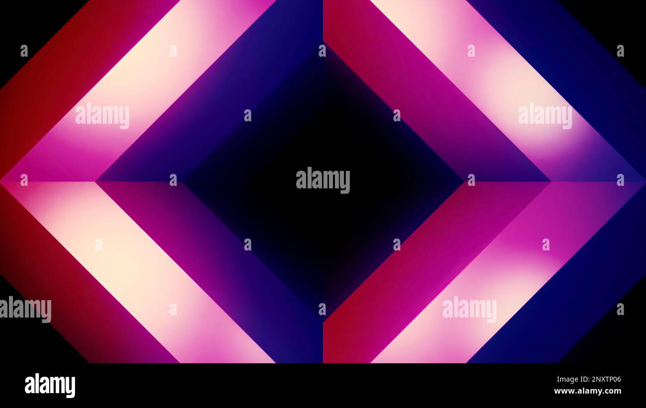 Hypnotic triangular pattern. Design. Centralized geometric pattern moves in pulsations. Hypnotic ...