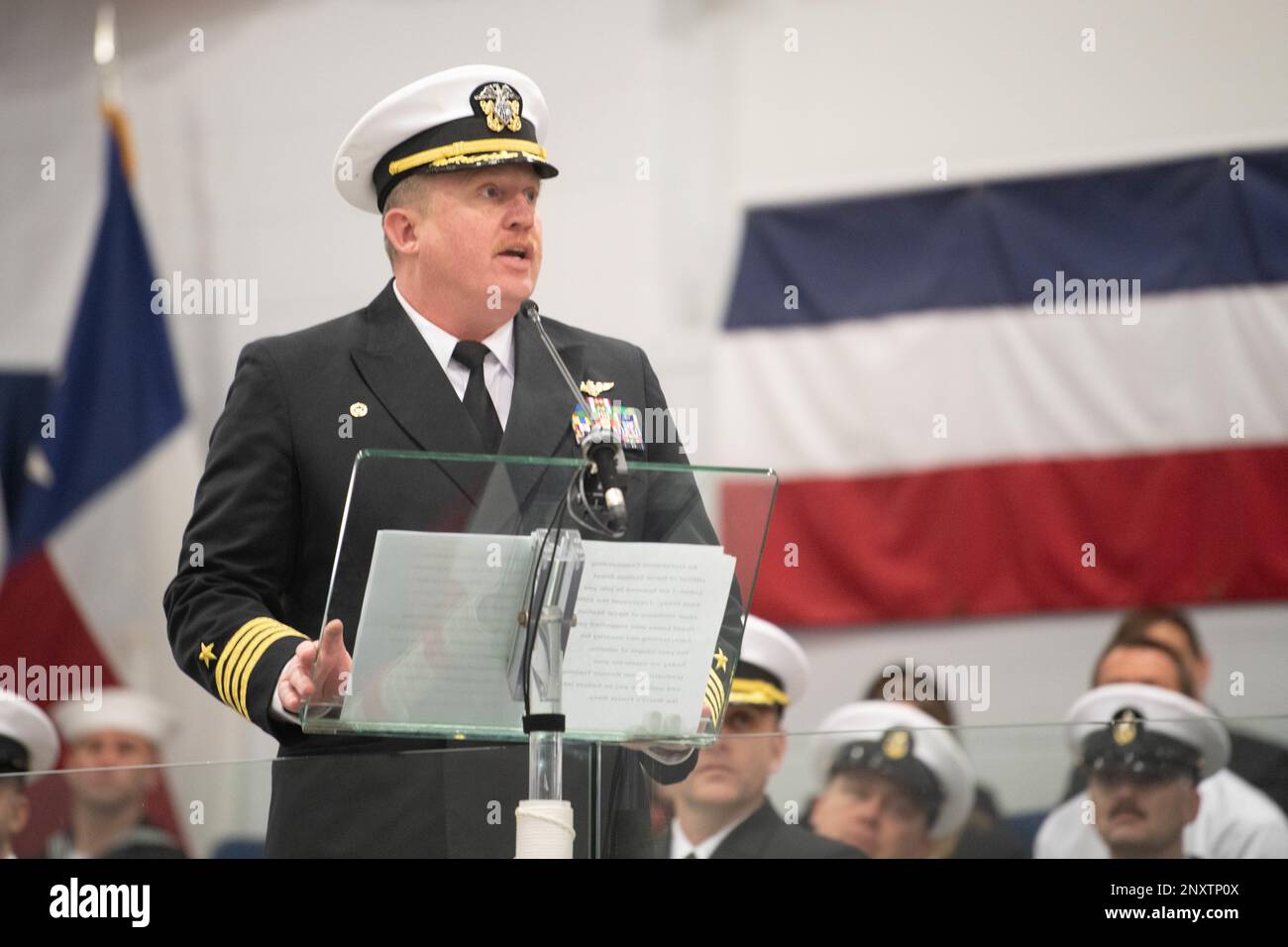 Pass in Review at U.S. Navy Recruit Training Command. More than 40,000 ...