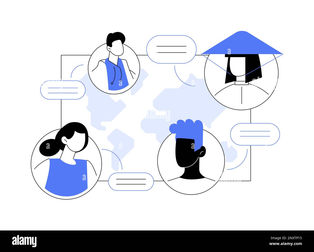 Ethnicity abstract concept vector illustration Stock Vector Image & Art ...