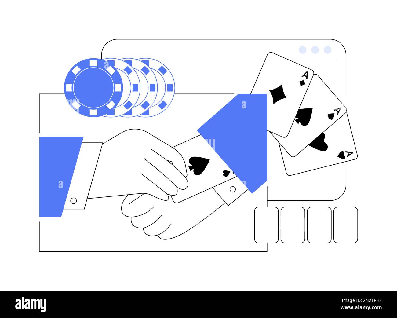 Cheating abstract concept vector illustration Stock Vector Image & Art ...